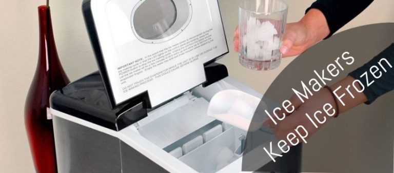 Do Portable Ice Makers Keep Ice Frozen? - Ice Nuggets